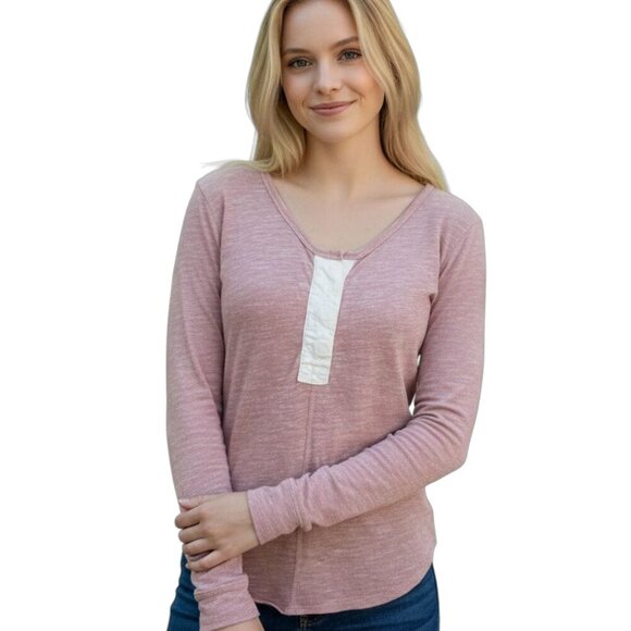 Aritzia | Tops | Aritzia Wilfred Free Henley Top | Poshmark